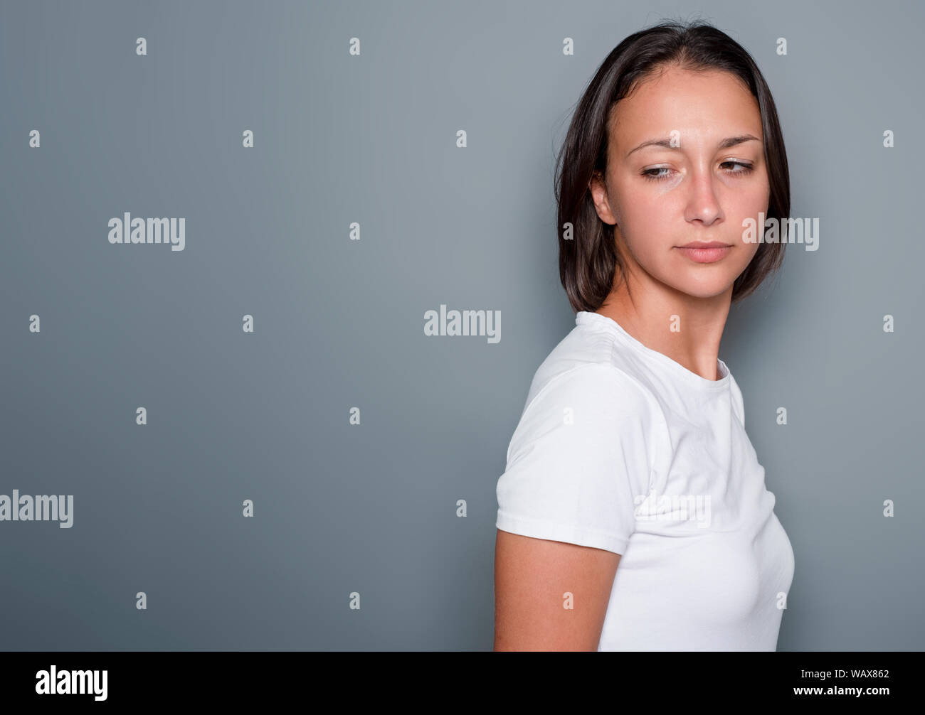 Expression disappointed confused face hi-res stock photography and ...