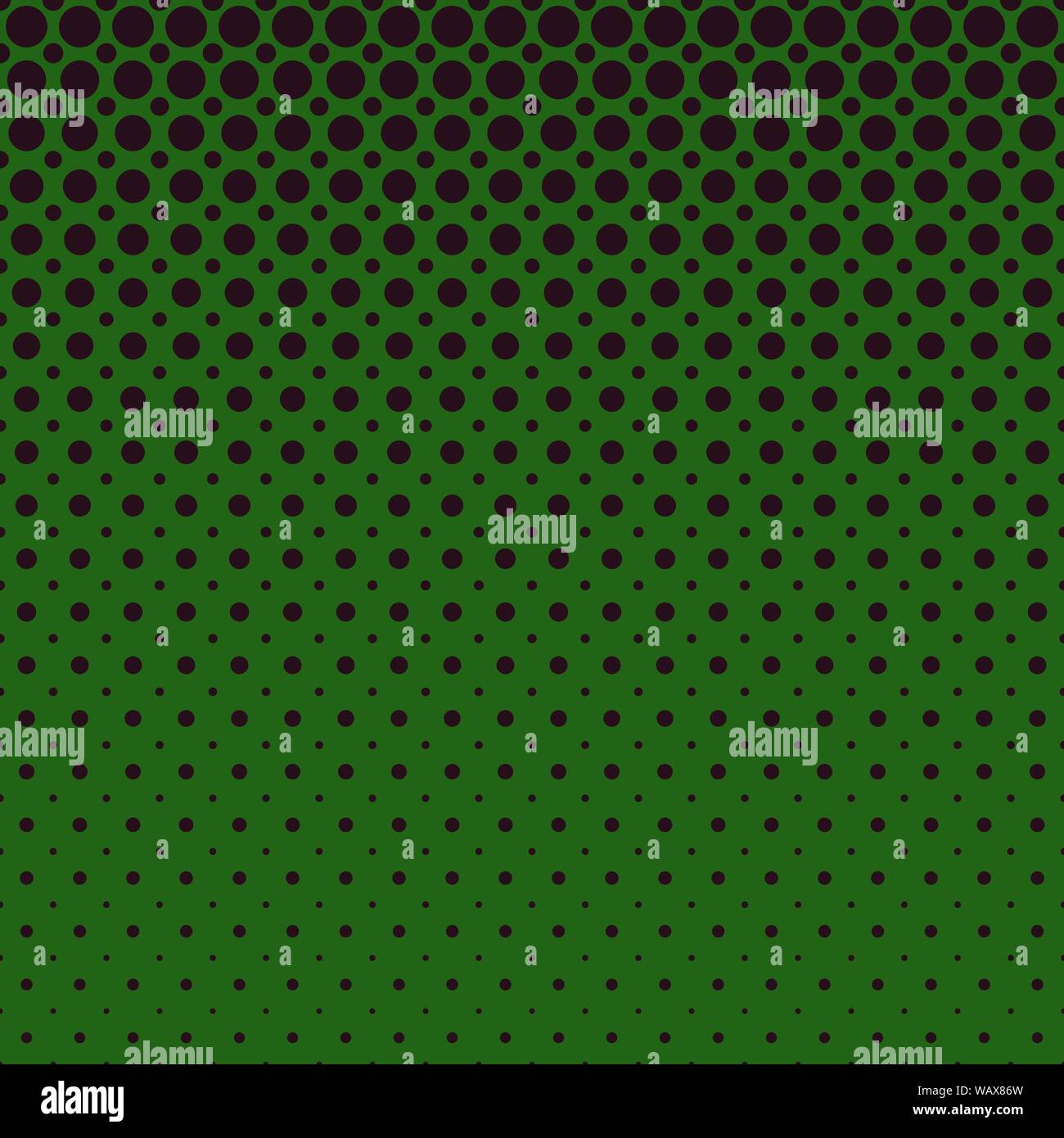 Green halftone dot pattern background - abstract repeating vector ...