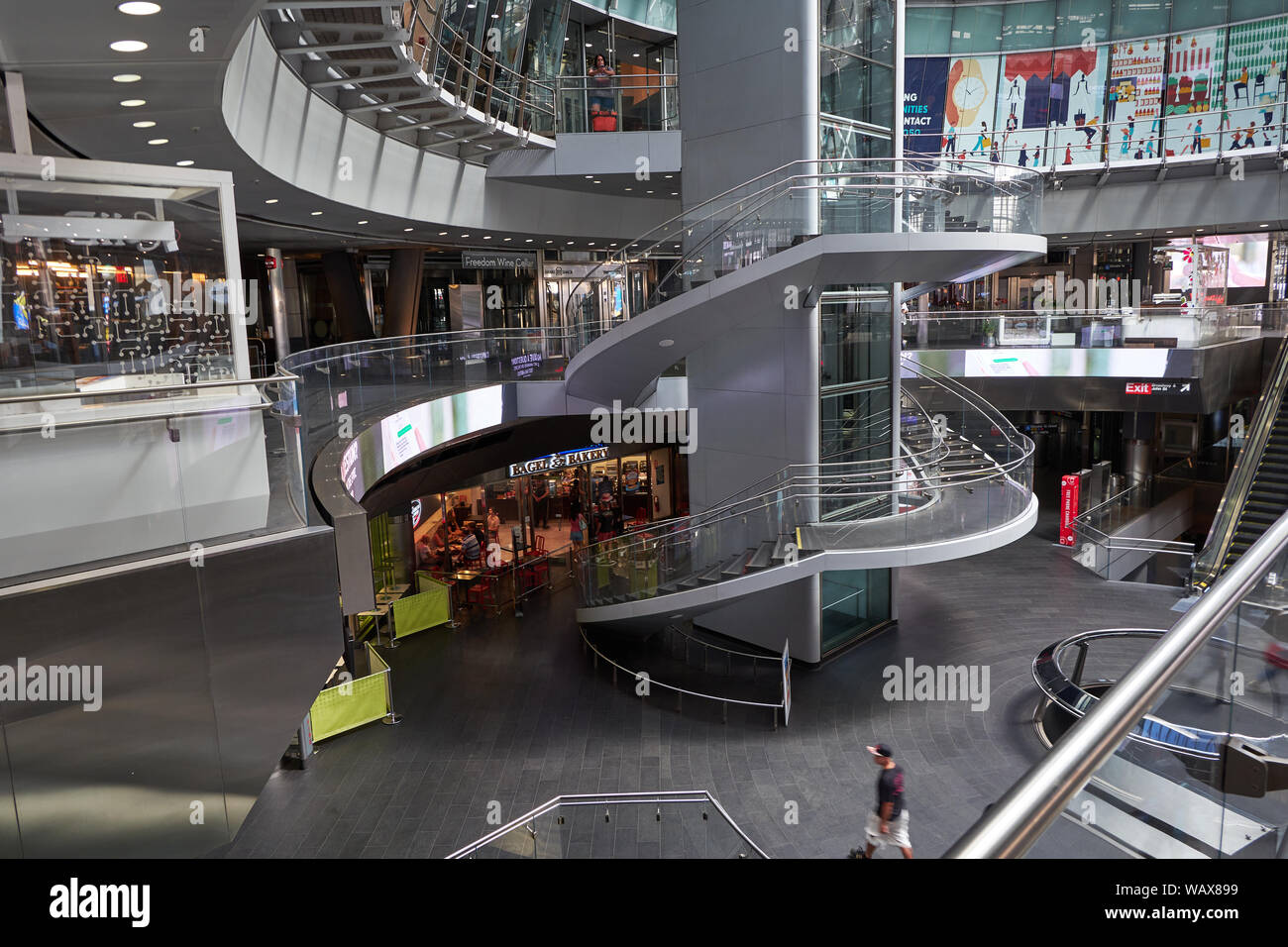 Fulton center subway hi-res stock photography and images - Alamy