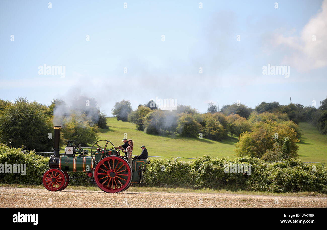 The Foster General Purpose Engine 'Sir William' is driven around the ...