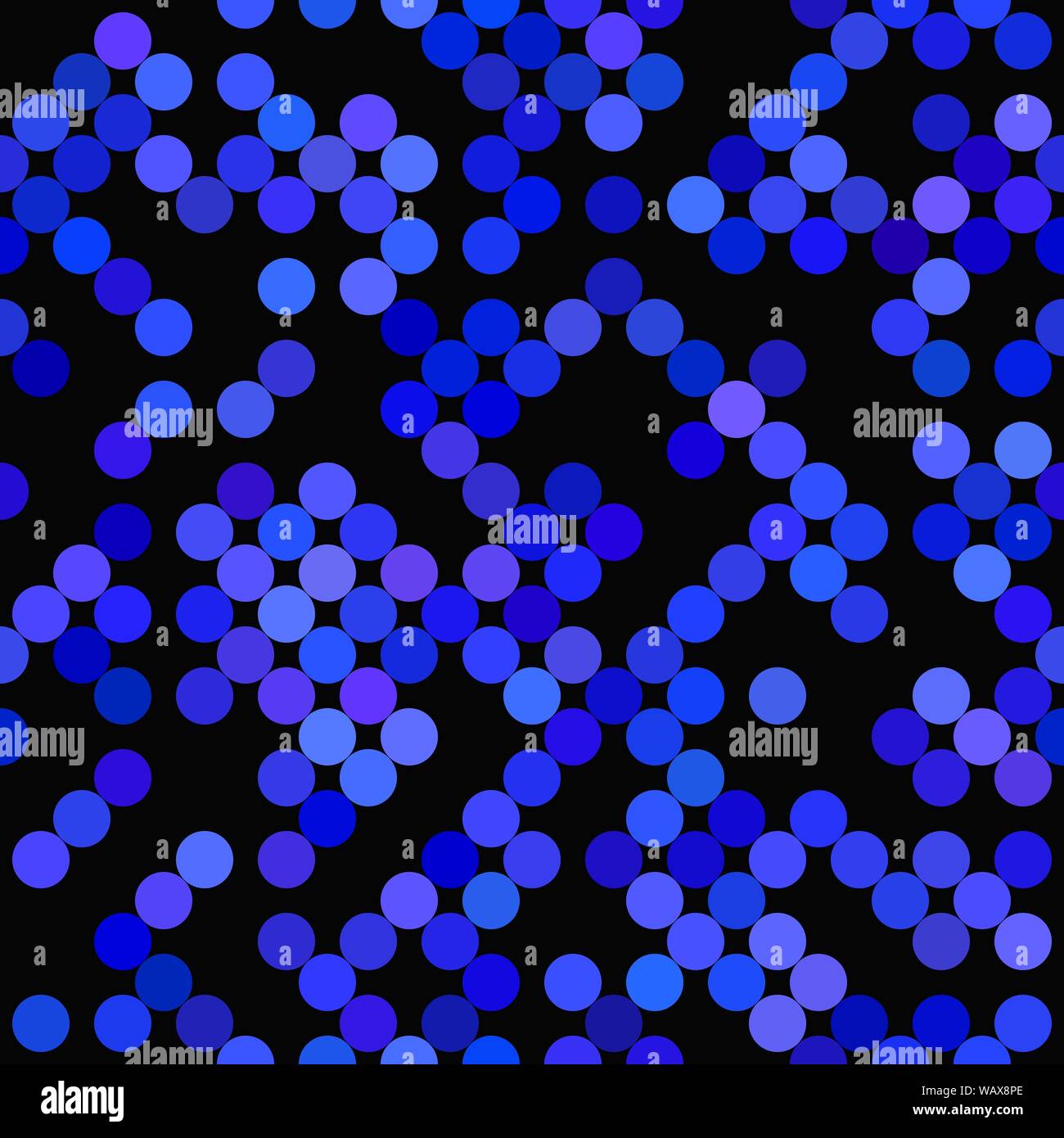 Geometric circle pattern background - vector illustration Stock Vector ...