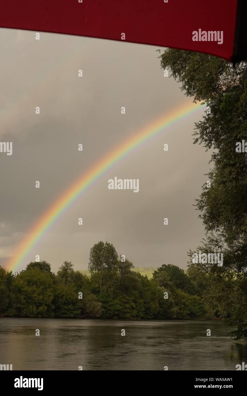 Rainbow river scene hi-res stock photography and images - Alamy