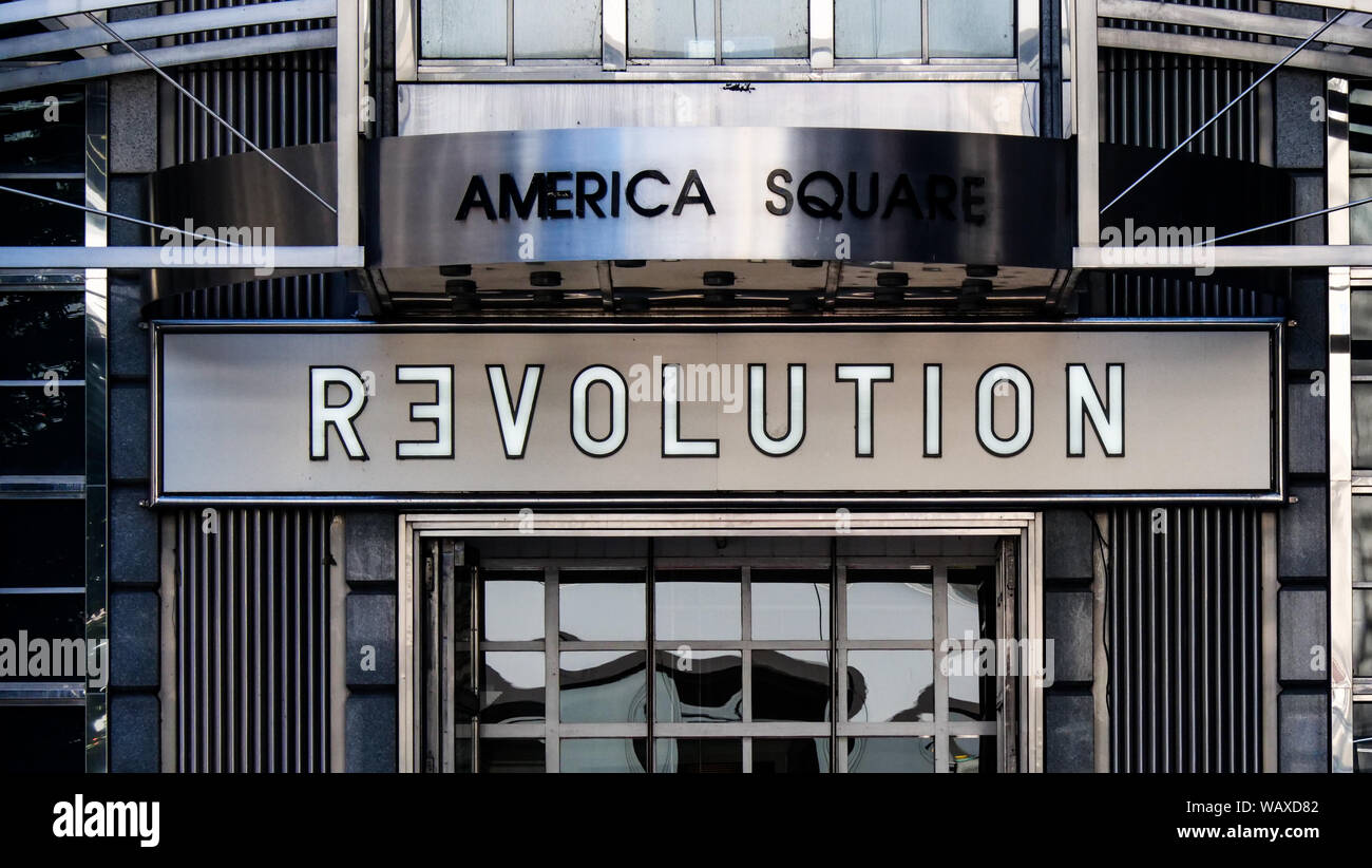 America Square, City of London Stock Photo - Alamy