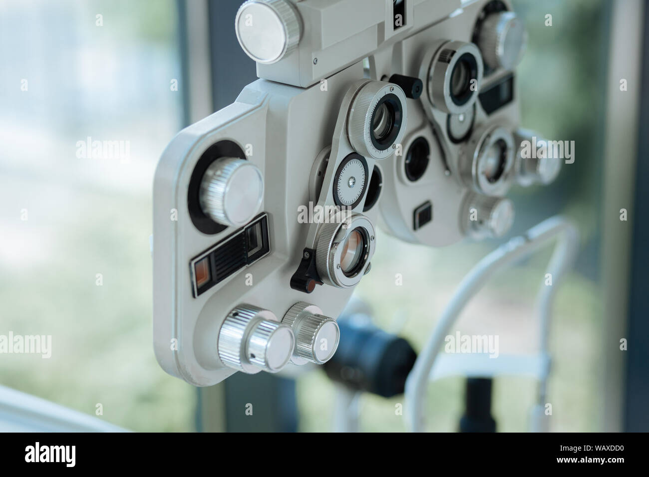 Vision Test Machine High Resolution Stock Photography and Images - Alamy
