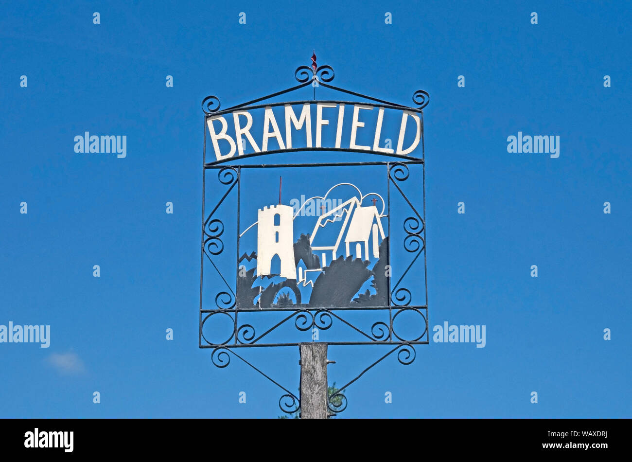 Village sign suffolk hi-res stock photography and images - Alamy