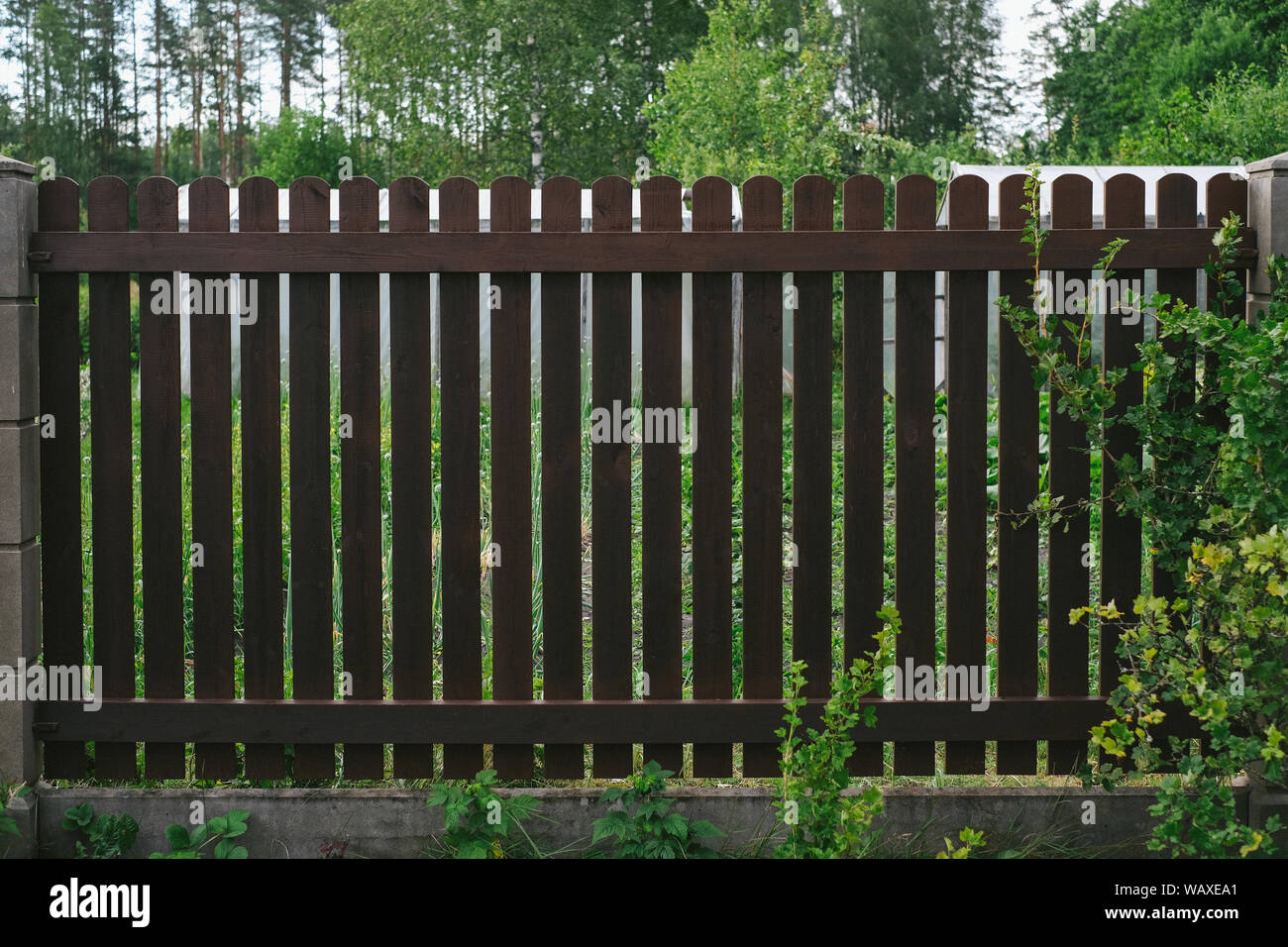 Rustic Wood Fence High Resolution Stock Photography and Images - Alamy