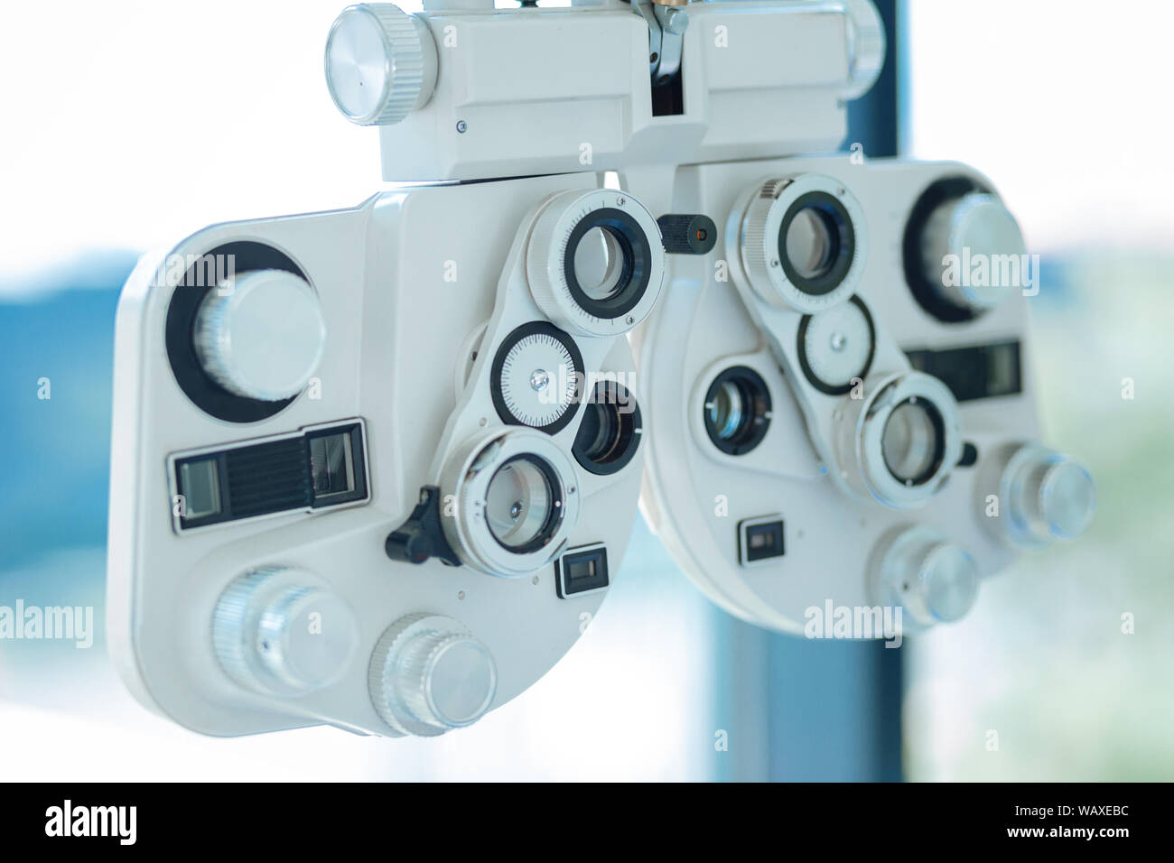 Vision Test Machine High Resolution Stock Photography and Images - Alamy