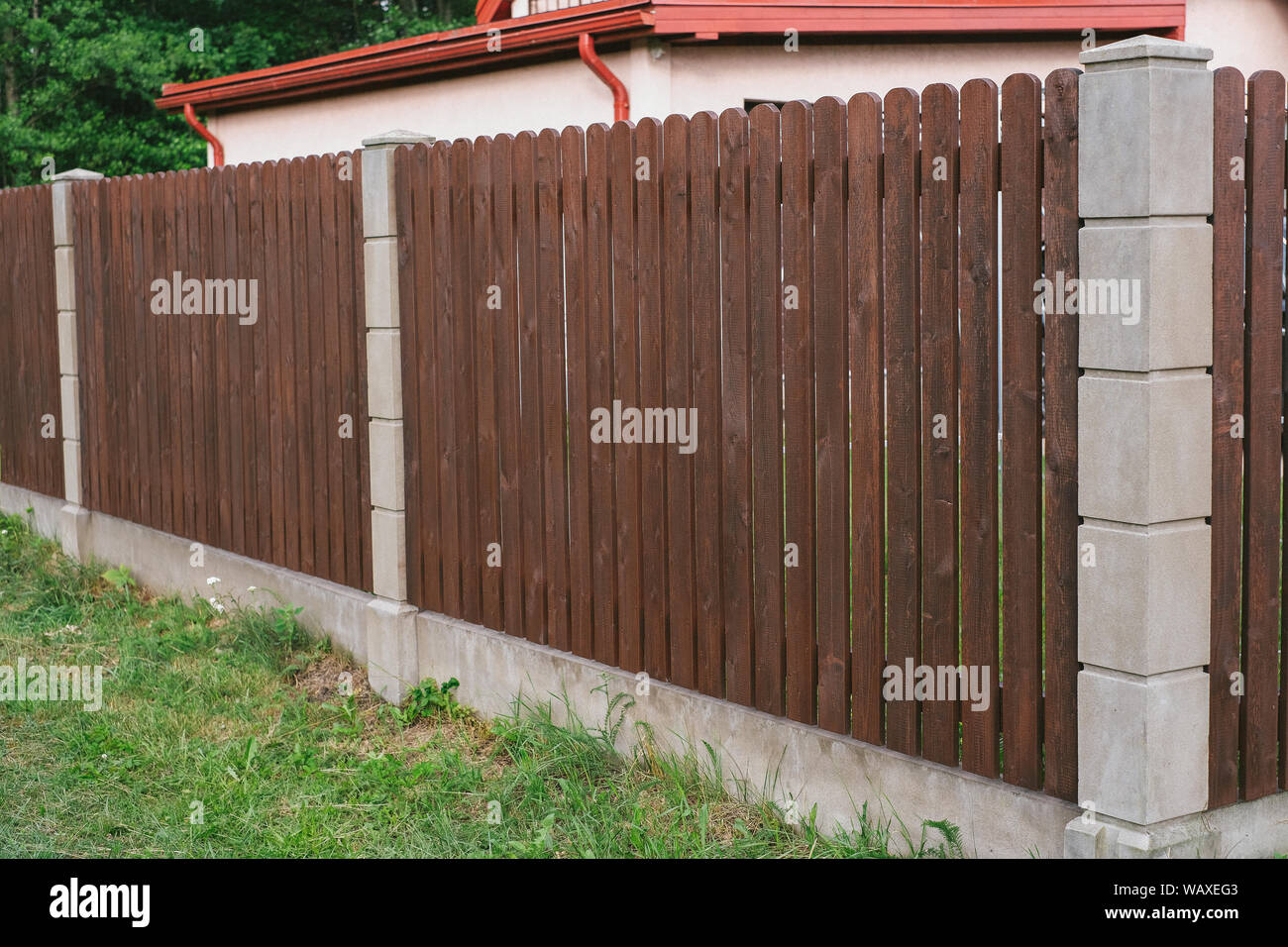 Rustic Wood Fence High Resolution Stock Photography and Images - Alamy