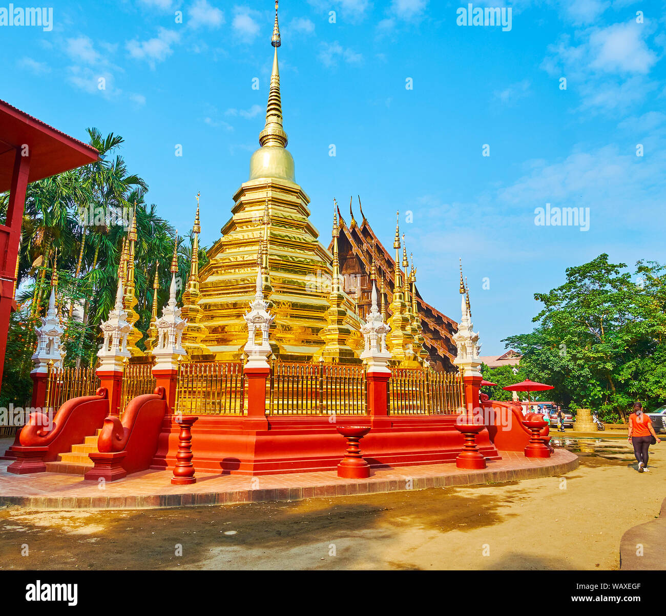 Golden Chedi At Chiang May High Resolution Stock Photography and Images ...