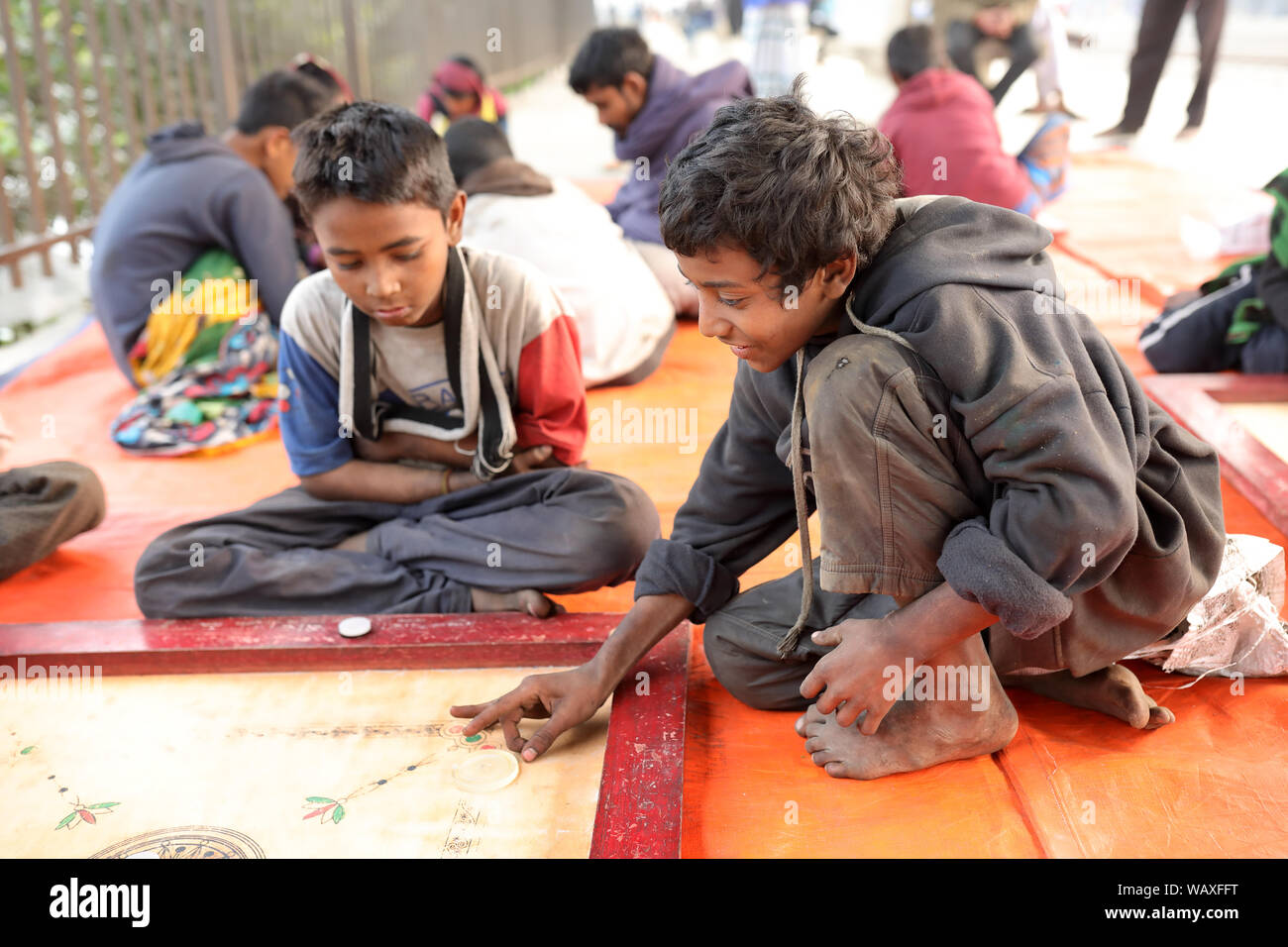 Street children in Dhaka, Bangladesh. Bangladesh has an estimated ...