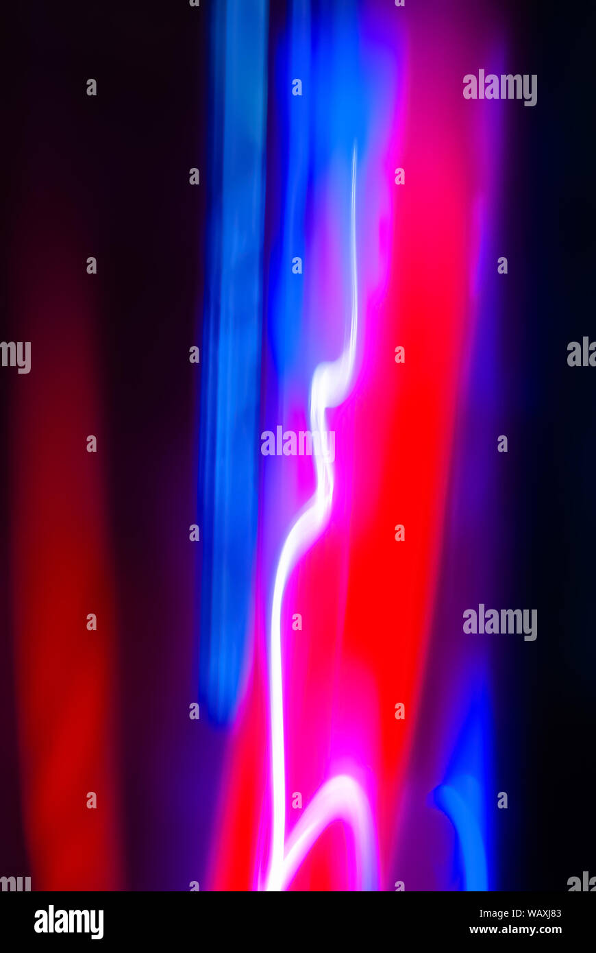 abstract neon background - lightning and glowing electrical discharges ...