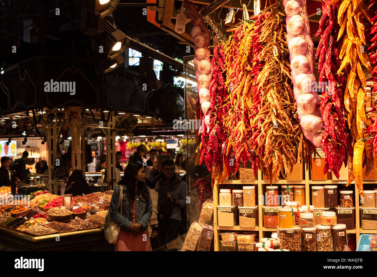 Boqueria mercado hi-res stock photography and images - Alamy