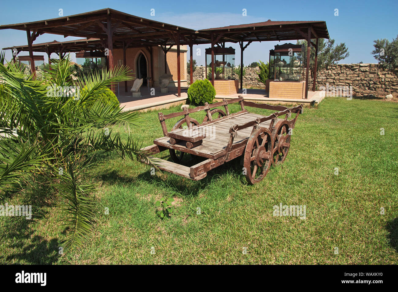 Qala / Azerbaijan - 14 Jul 2013: Qala village close Baku, Azerbaijan ...