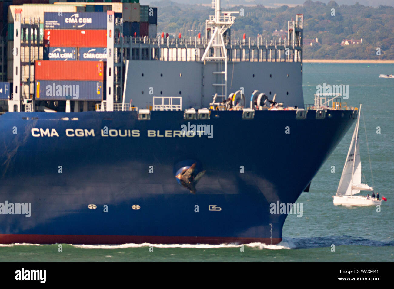 Container ship accident hi-res stock photography and images - Alamy