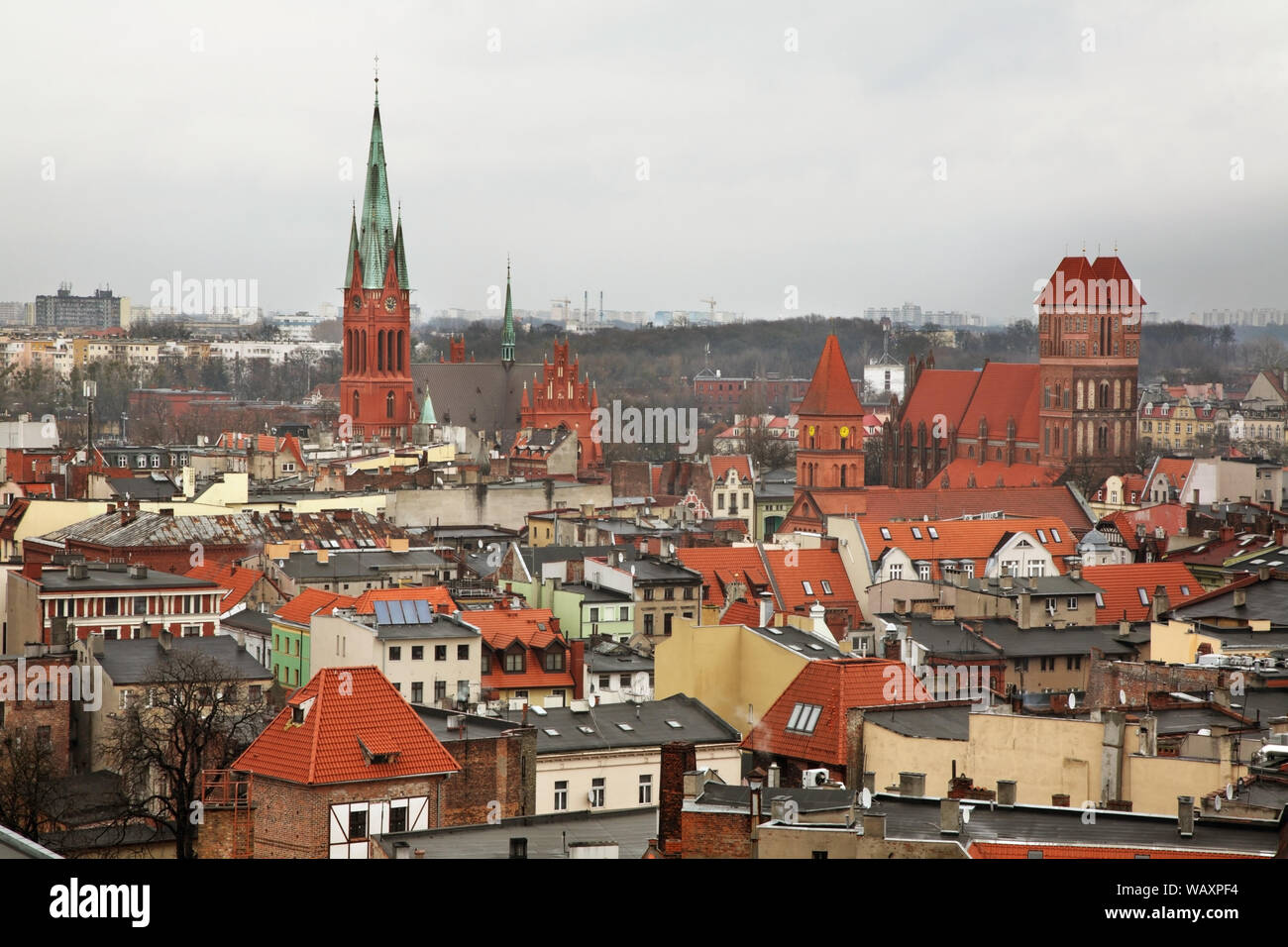 View of Torun. Poland Stock Photo - Alamy
