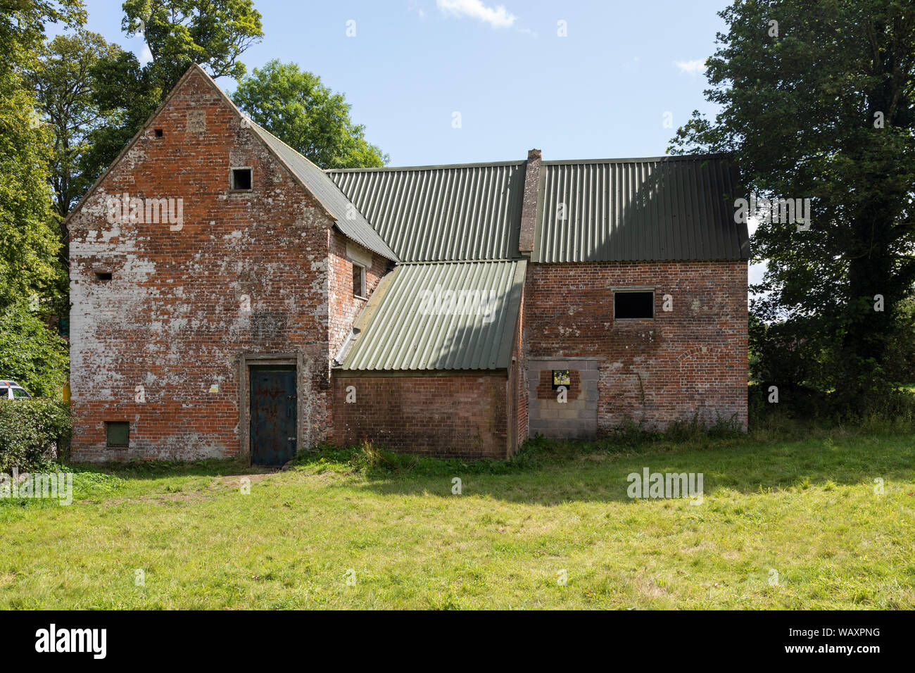 The Bell Inn in the deserted village of Imber which now serves as the ...