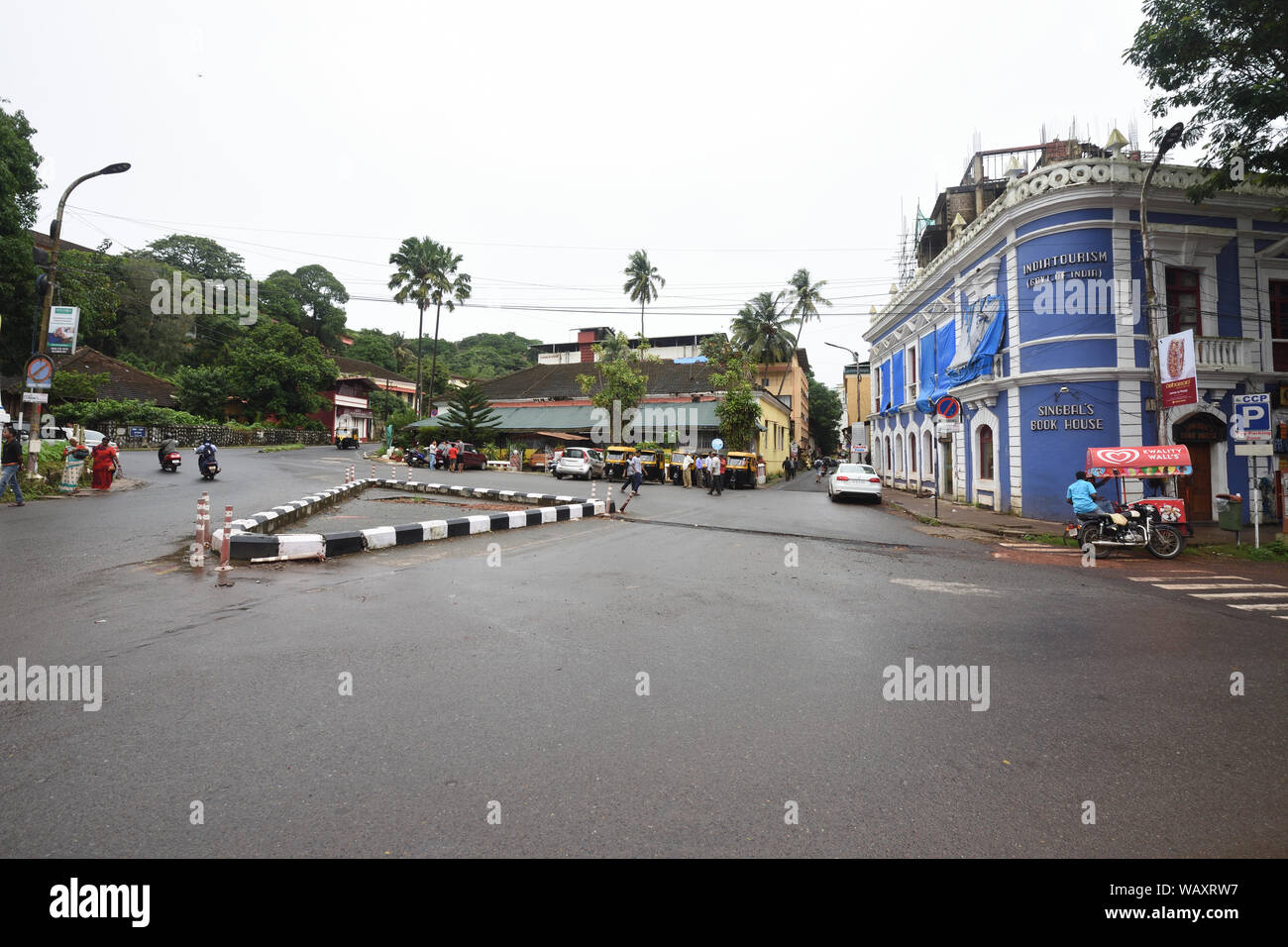 Church Square, Patto, Panaji, Goa, India Stock Photo - Alamy