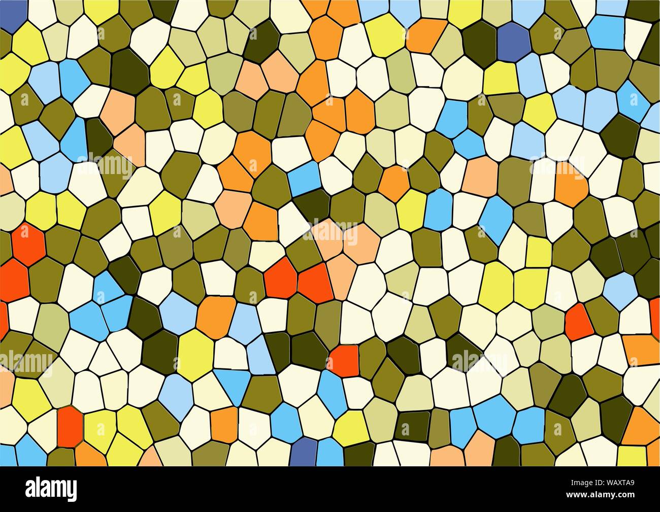 Colorful mosaic. Modern random colors. Background for design and ...