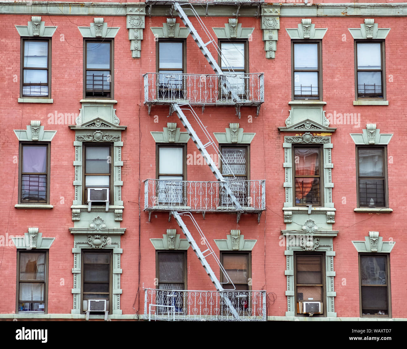 Fire stairs hi-res stock photography and images - Alamy