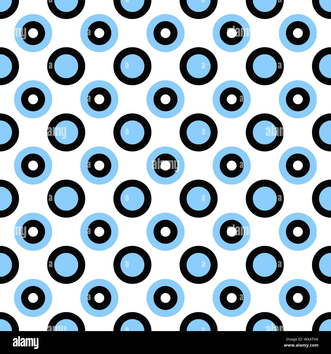Seamless abstract circle pattern background - vector graphic Stock ...