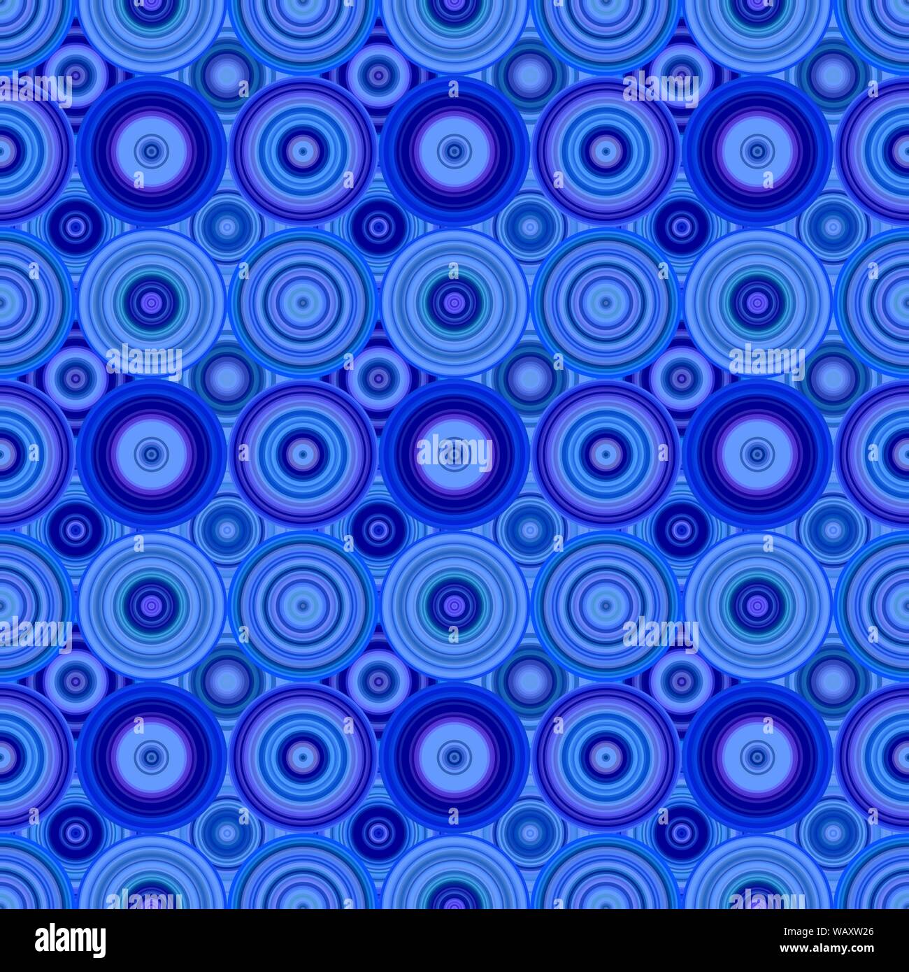 Abstract geometric circle pattern background - repeatable illustration ...