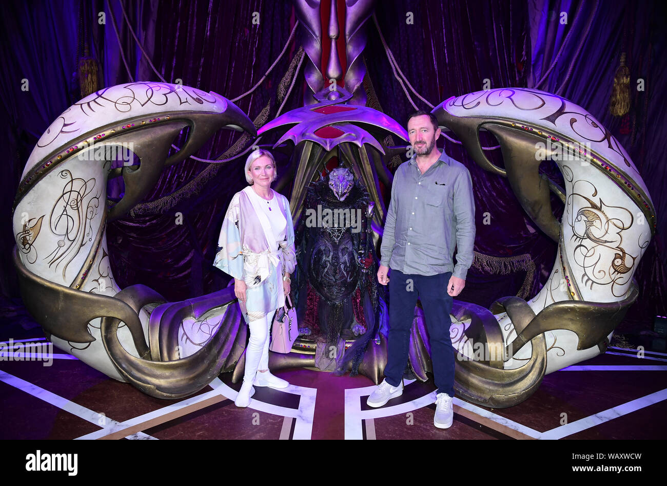 Ali Ineson and Ralph Ineson attending the European premiere of The Dark ...