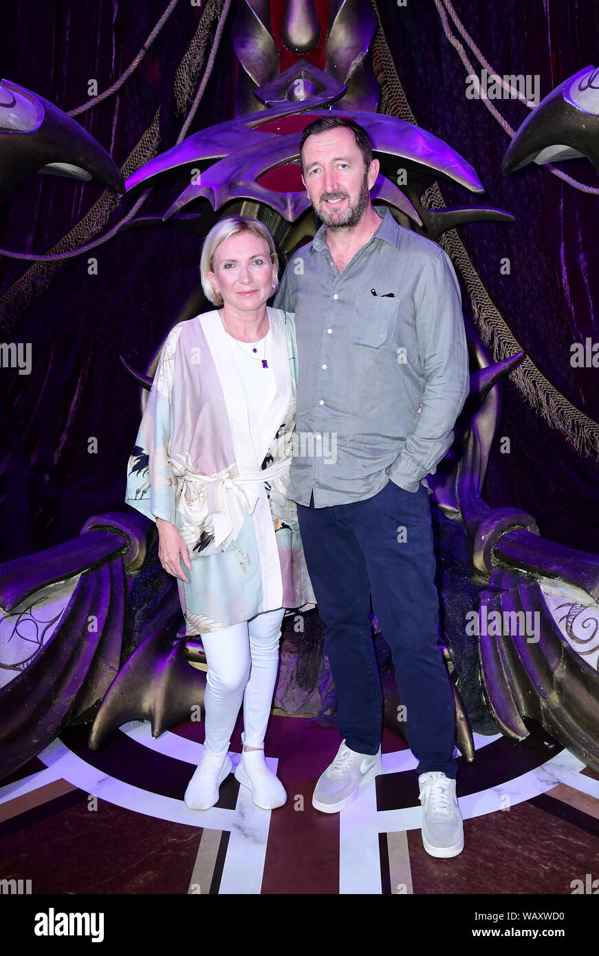 Ali Ineson and Ralph Ineson attending the European premiere of The Dark ...