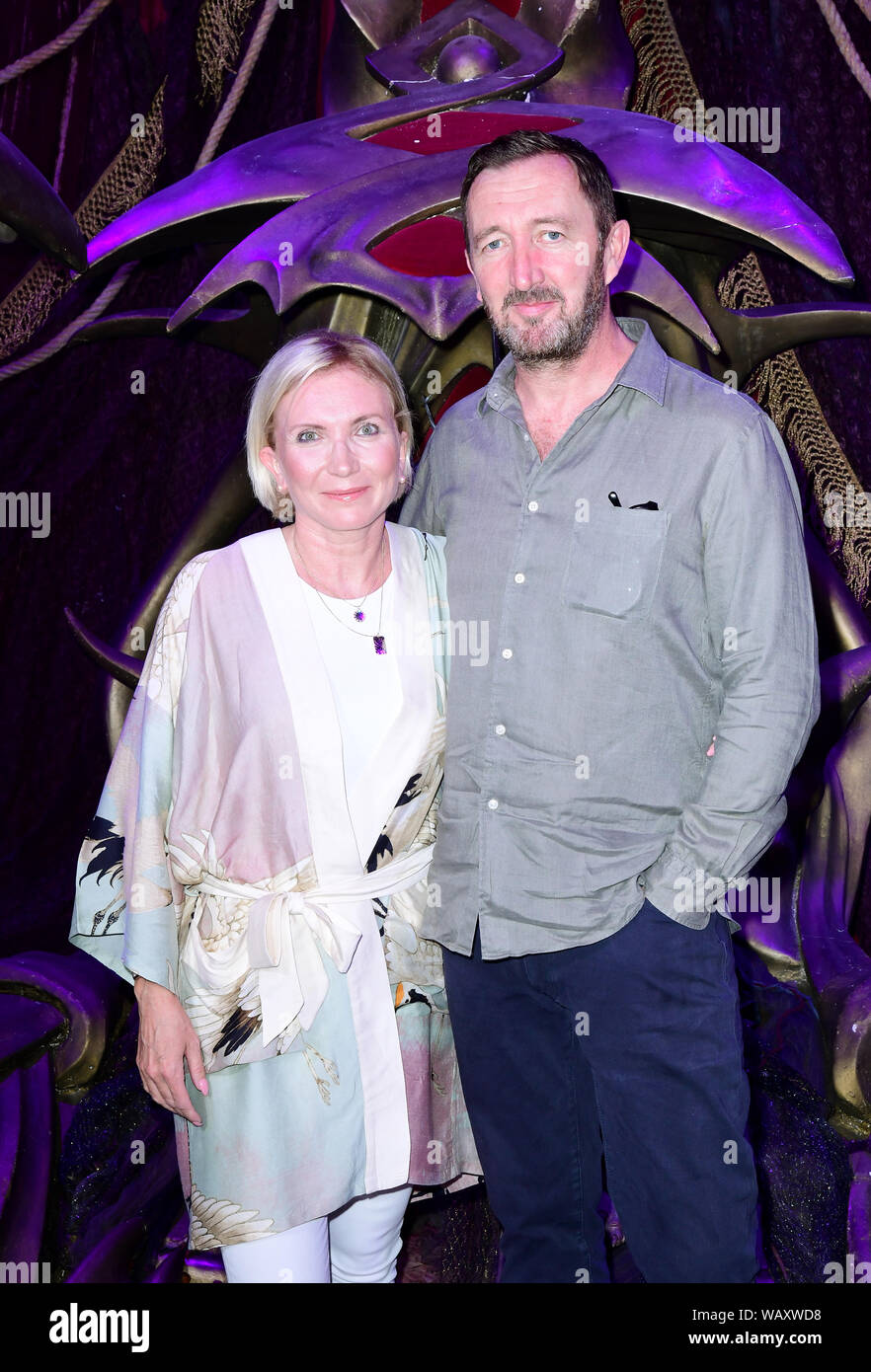 Ali Ineson and Ralph Ineson attending the European premiere of The Dark ...