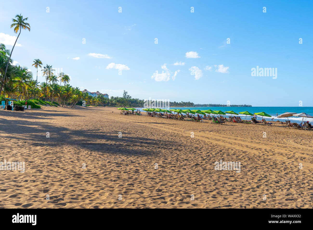 Beach in Rio Grande, Puerto Rico Stock Photo - Alamy