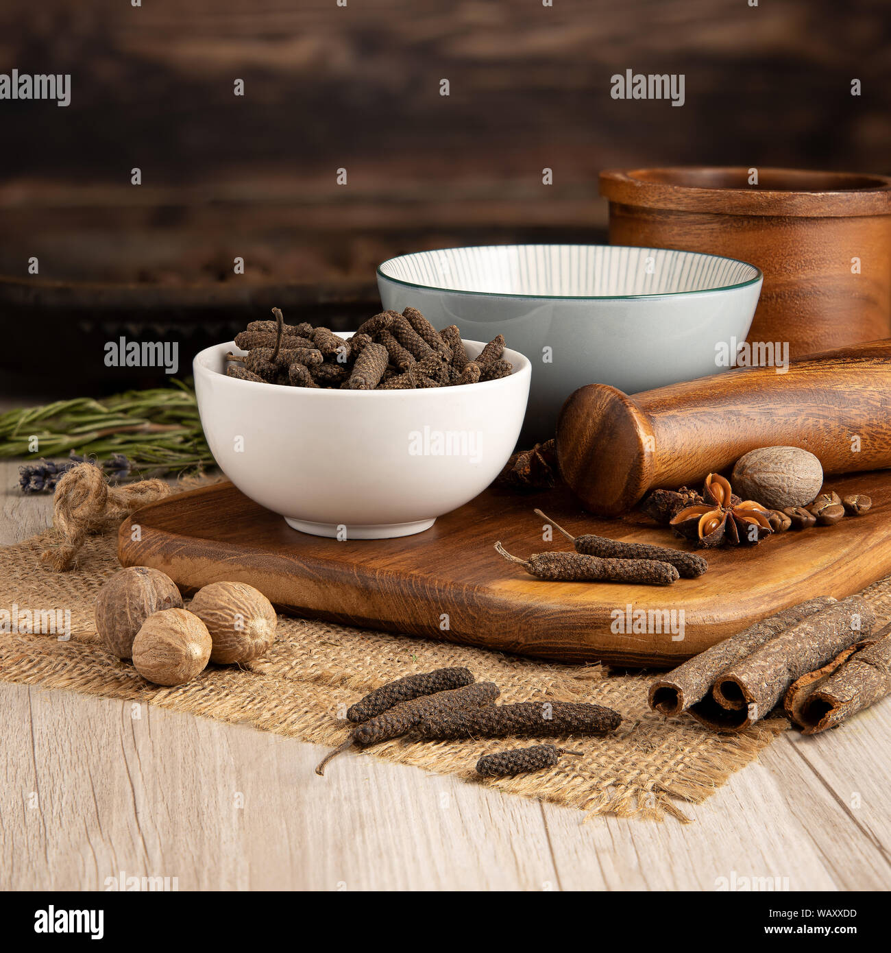 Long peppers hi-res stock photography and images - Alamy