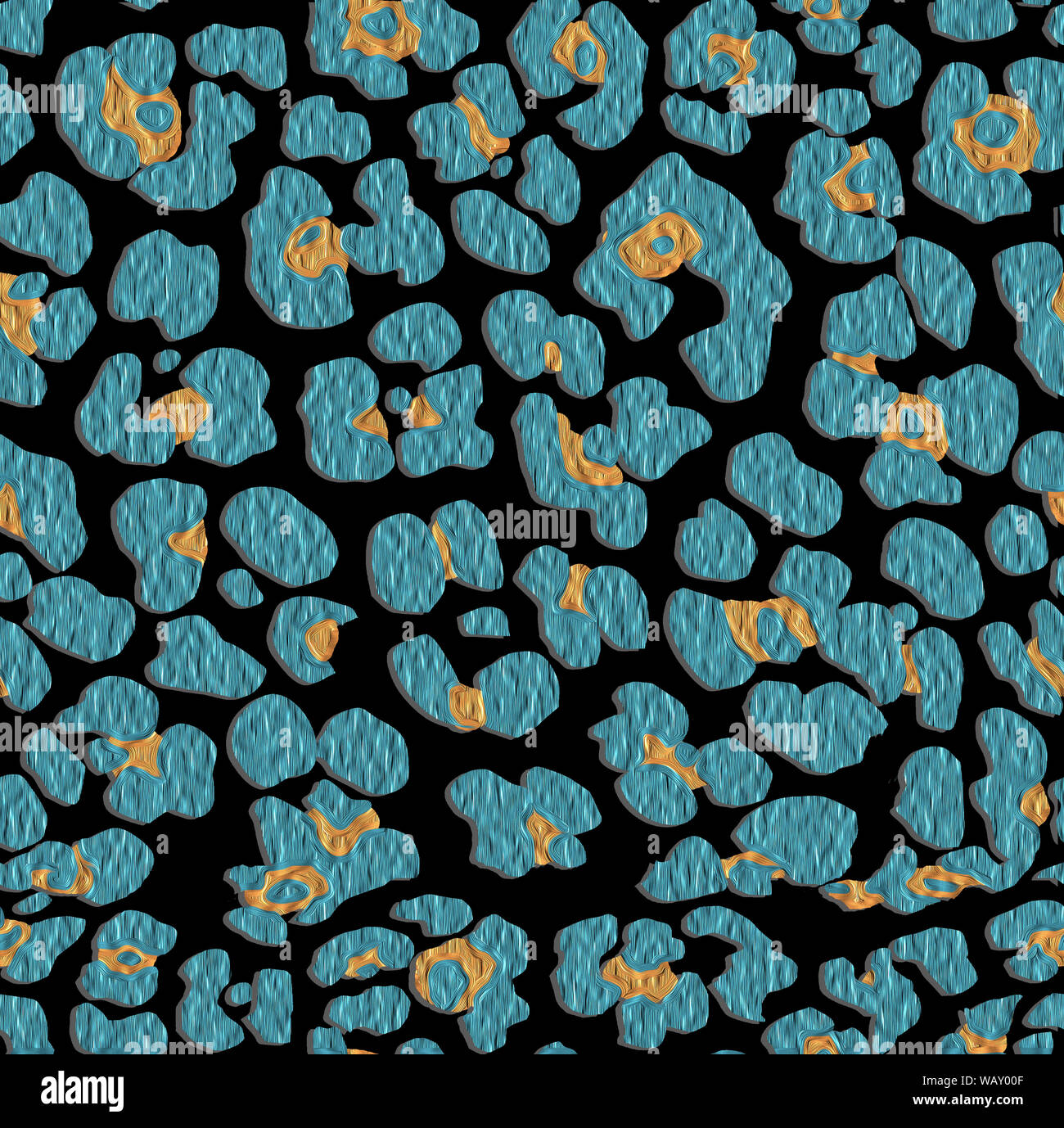 leopard skin texture seamless pattern Stock Photo - Alamy