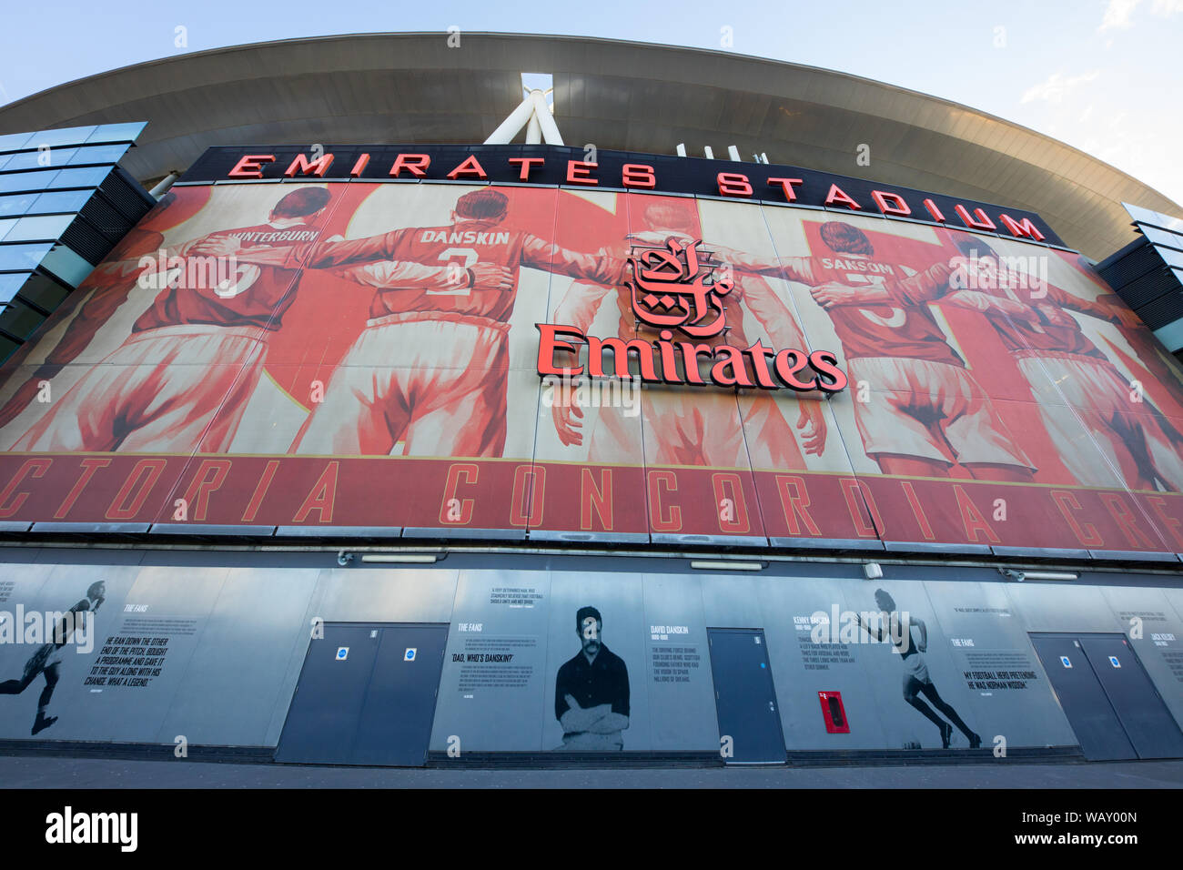 Arsenal armoury emirates football stadium hi-res stock photography and ...