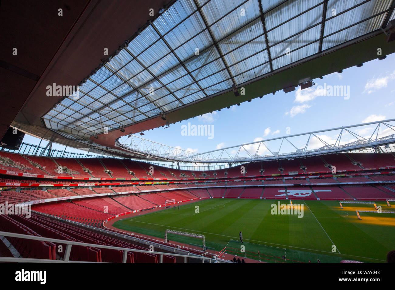 Arsenal armoury emirates football stadium hi-res stock photography and ...