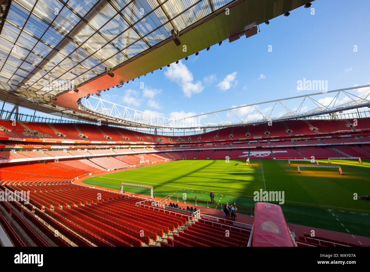 Arsenal armoury emirates football stadium hi-res stock photography and ...