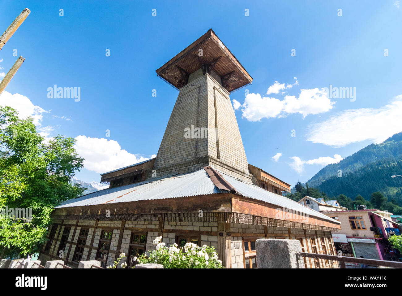 Manali, Himachal Pradesh, India - May 30, 2019 : Manu Temple in ...