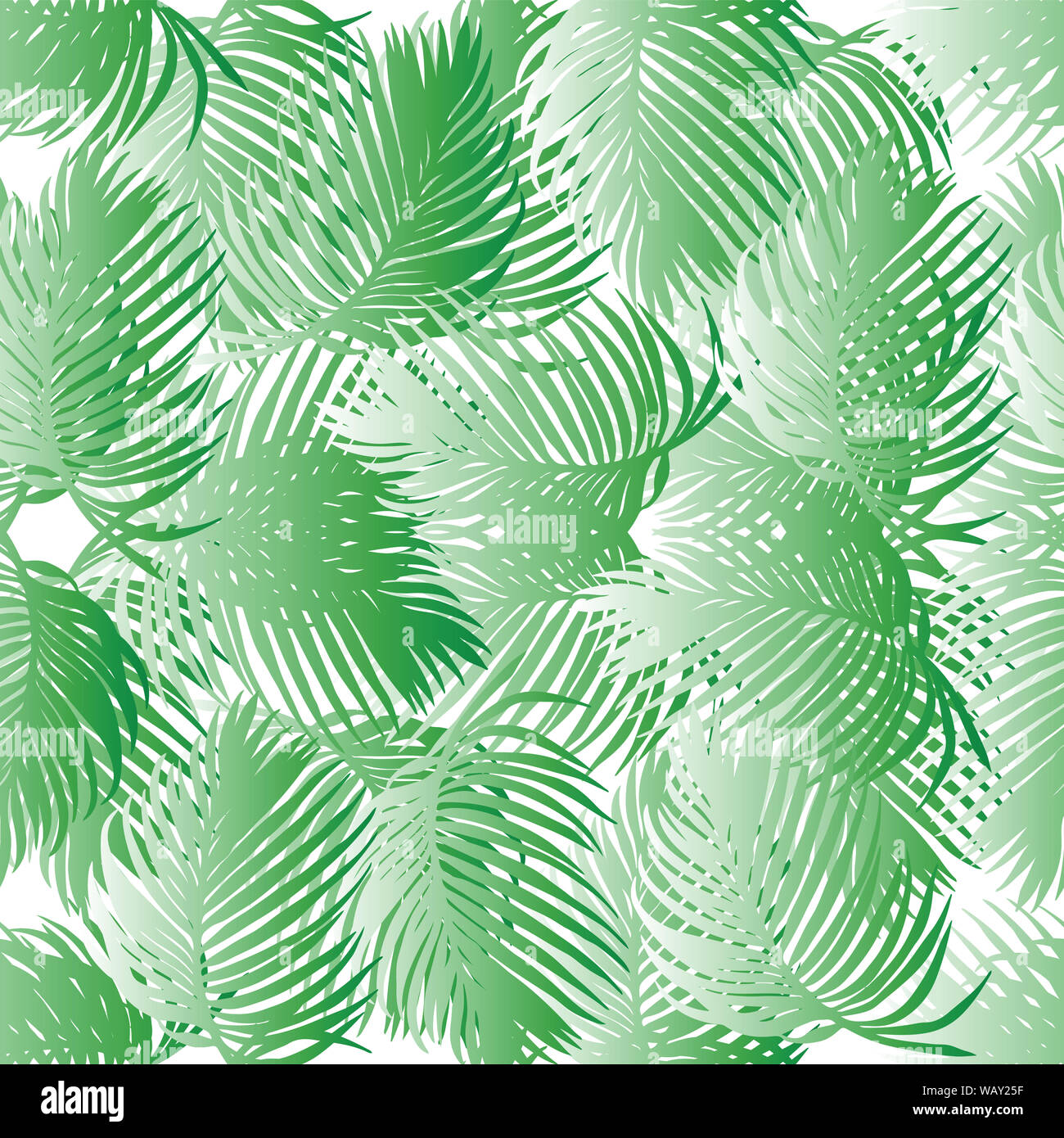 Palm leaves design seamless pattern Stock Photo - Alamy