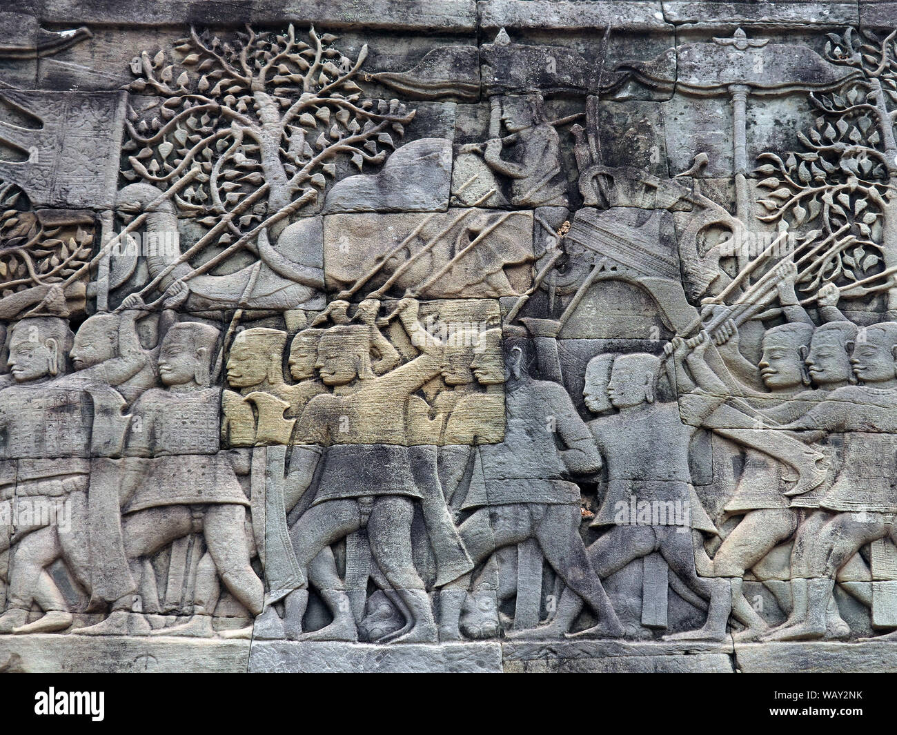 Bayon Temple, Angkor Thom, Angkor Archaeological Park, Cambodia, Asia ...