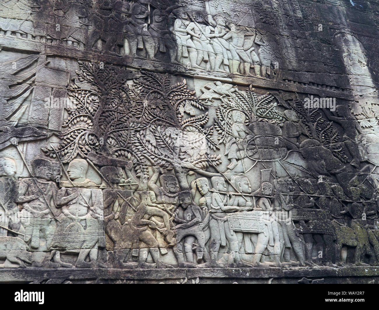 Bayon Temple, Angkor Thom, Angkor Archaeological Park, Cambodia, Asia ...