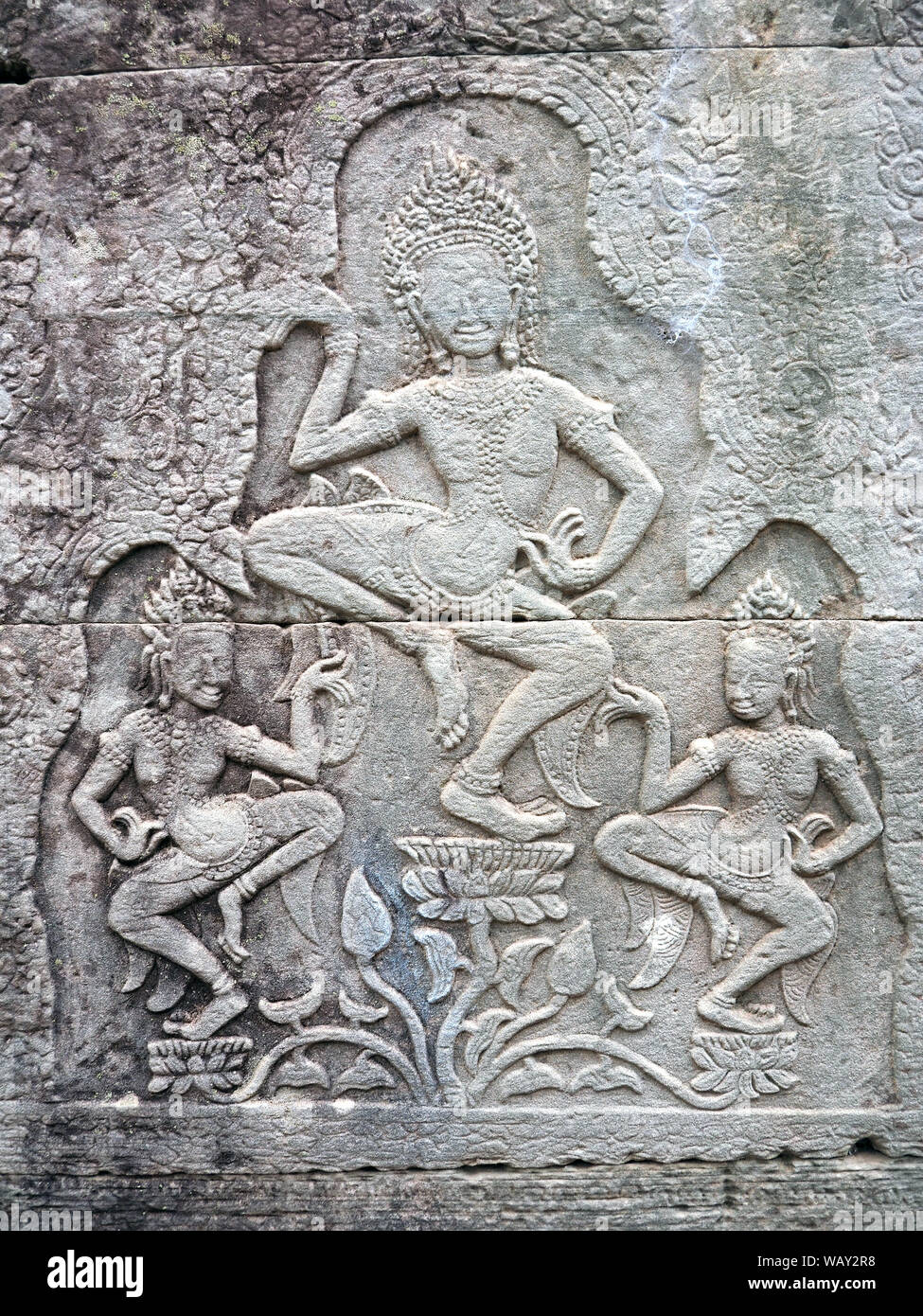 Bayon Temple, Angkor Thom, Angkor Archaeological Park, Cambodia, Asia ...