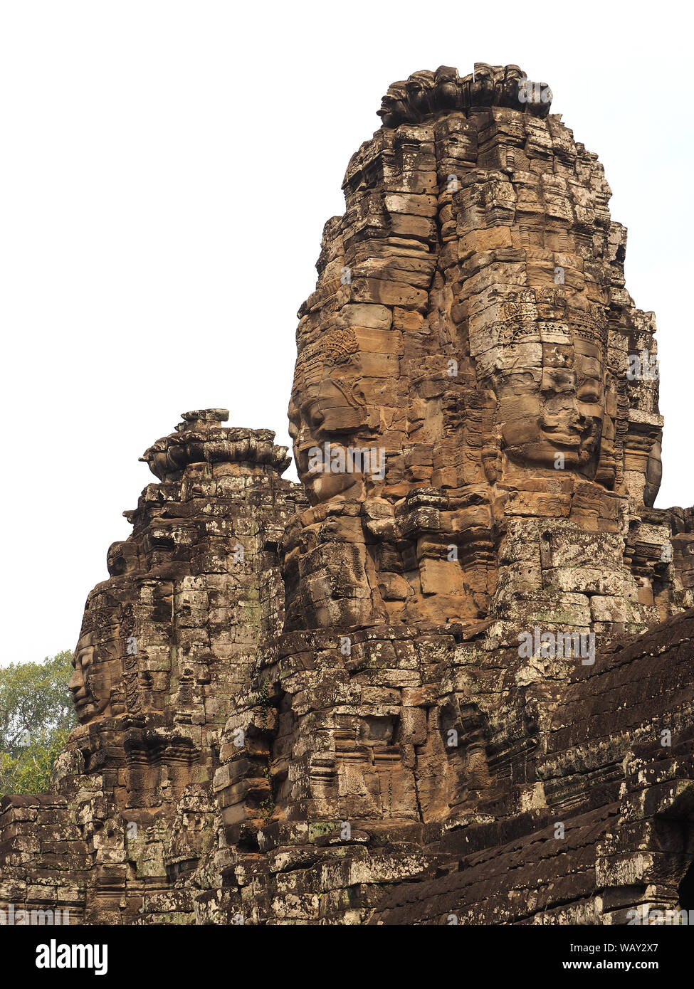 Bayon Temple, Angkor Thom, Angkor Archaeological Park, Cambodia, Asia ...