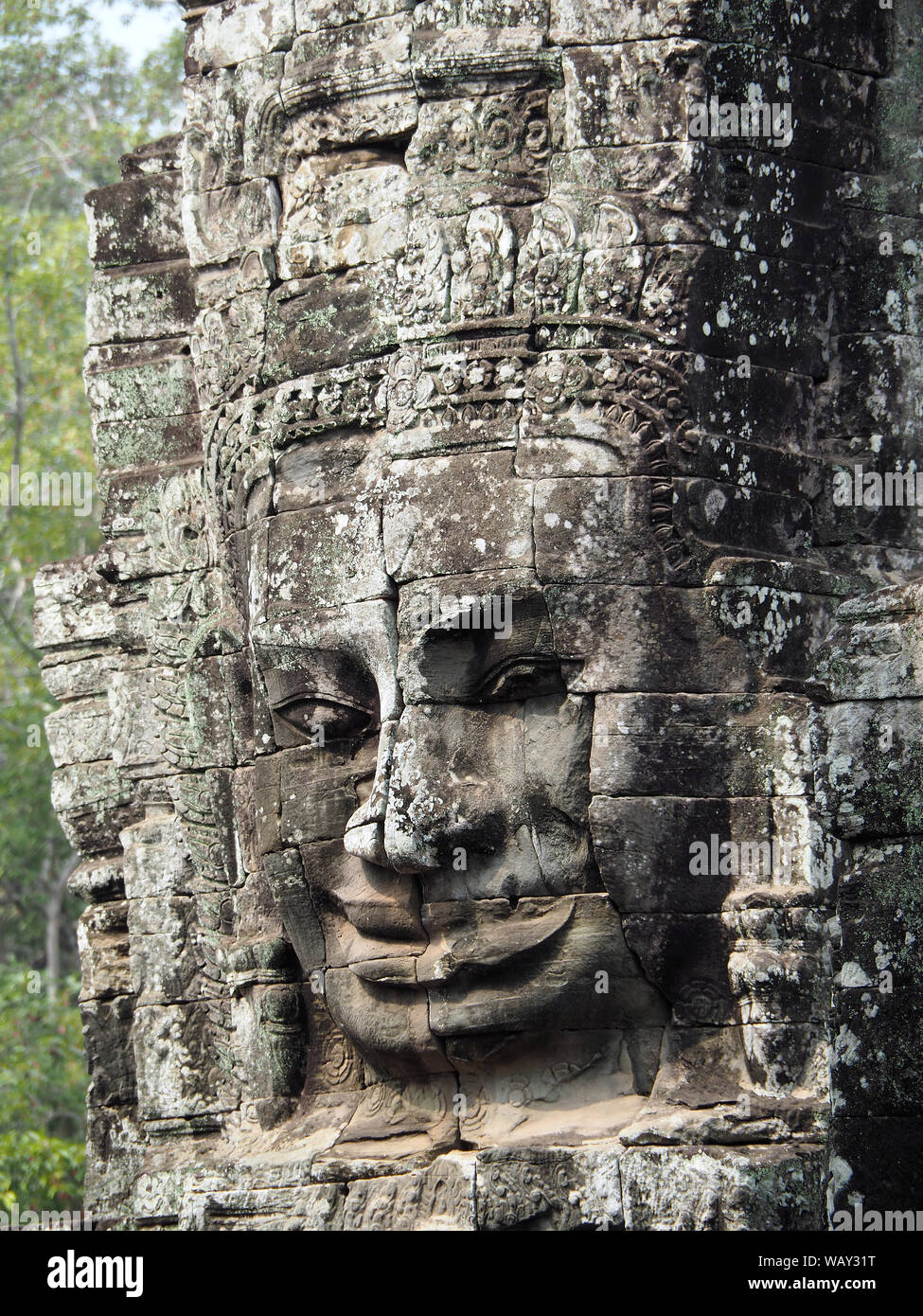 Bayon Temple, Angkor Thom, Angkor Archaeological Park, Cambodia, Asia ...