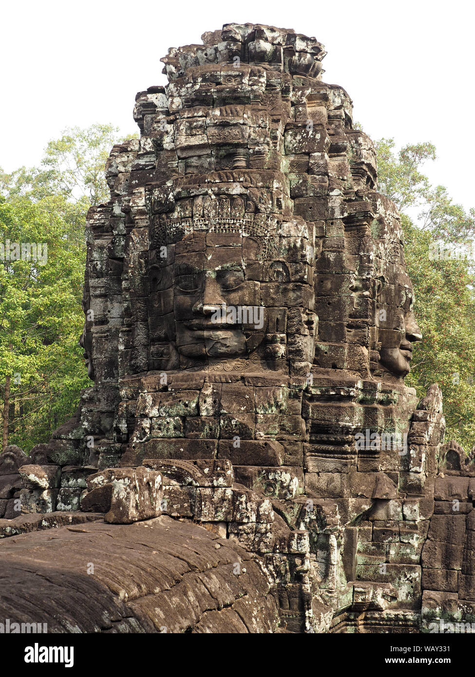 Bayon Temple, Angkor Thom, Angkor Archaeological Park, Cambodia, Asia ...