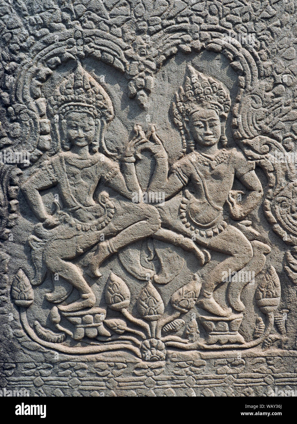 Bayon Temple, Angkor Thom, Angkor Archaeological Park, Cambodia, Asia ...