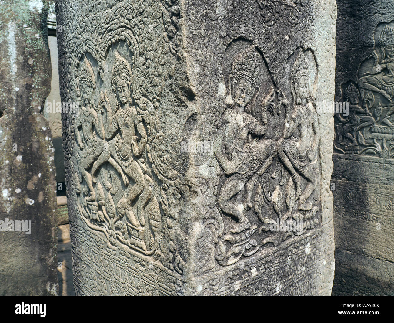 Bayon Temple, Angkor Thom, Angkor Archaeological Park, Cambodia, Asia ...