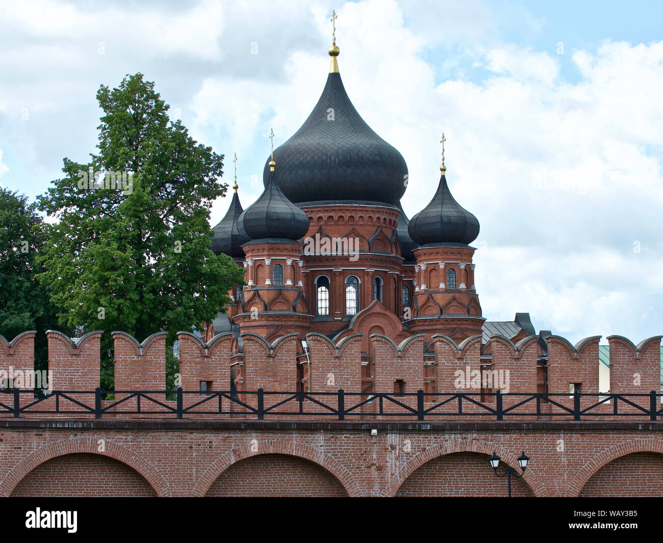 Ancient architectural complex Fortress Tula Kremlin, Russia Stock Photo ...