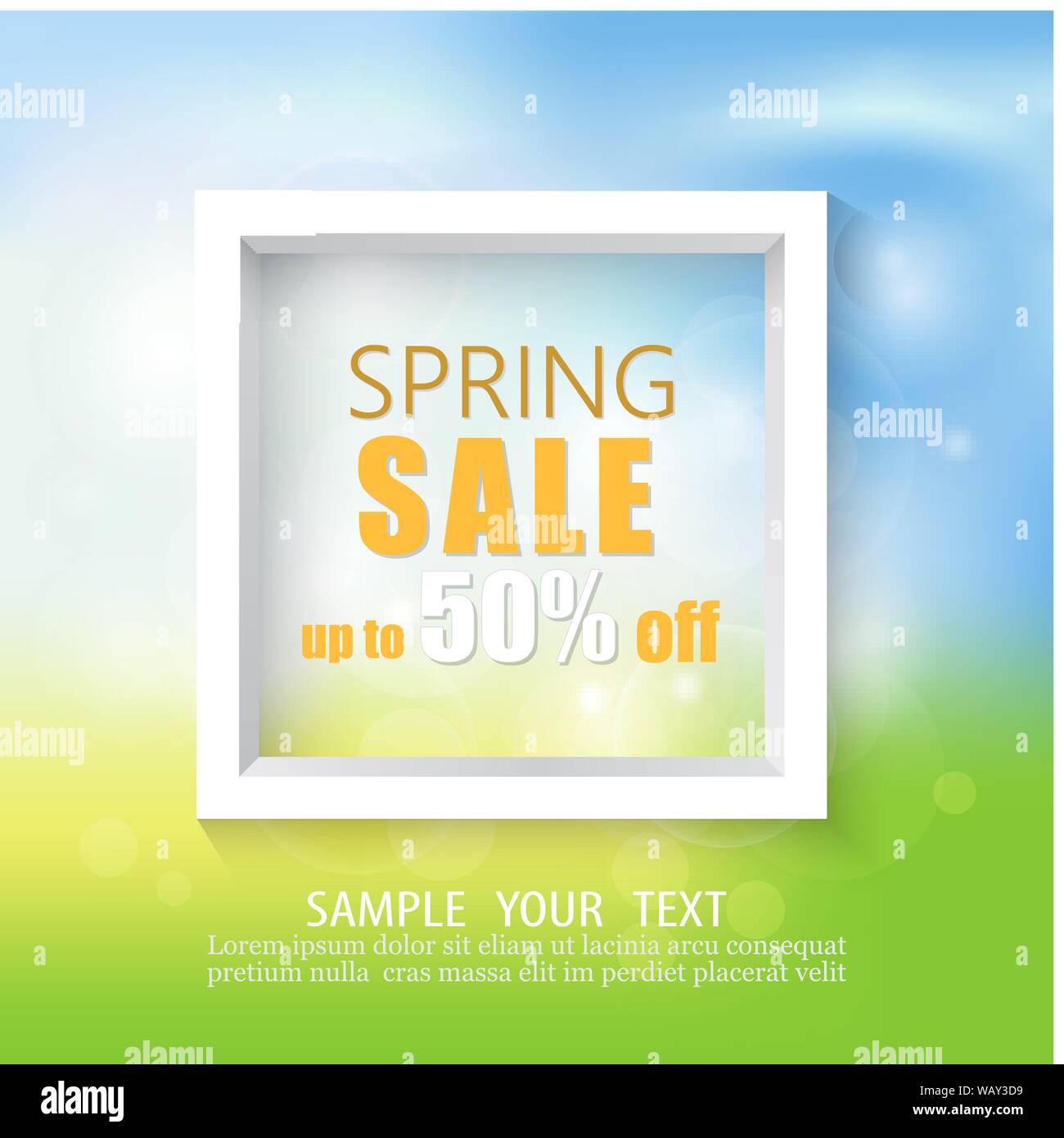 Spring view Stock Vector Images - Alamy
