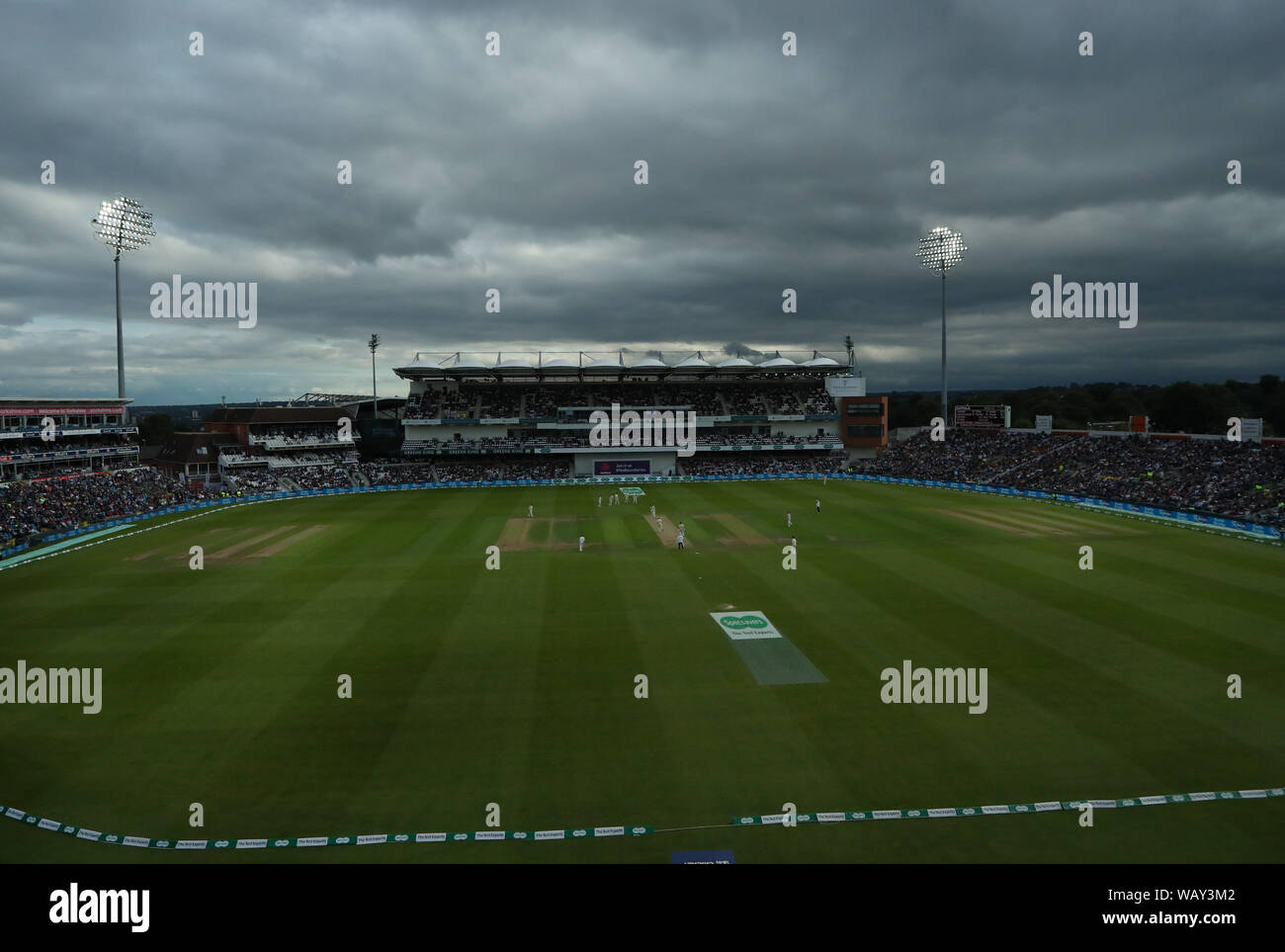 iLEEDS, ENGLAND. 22 AUGUST 2019: A general view during day one of the ...