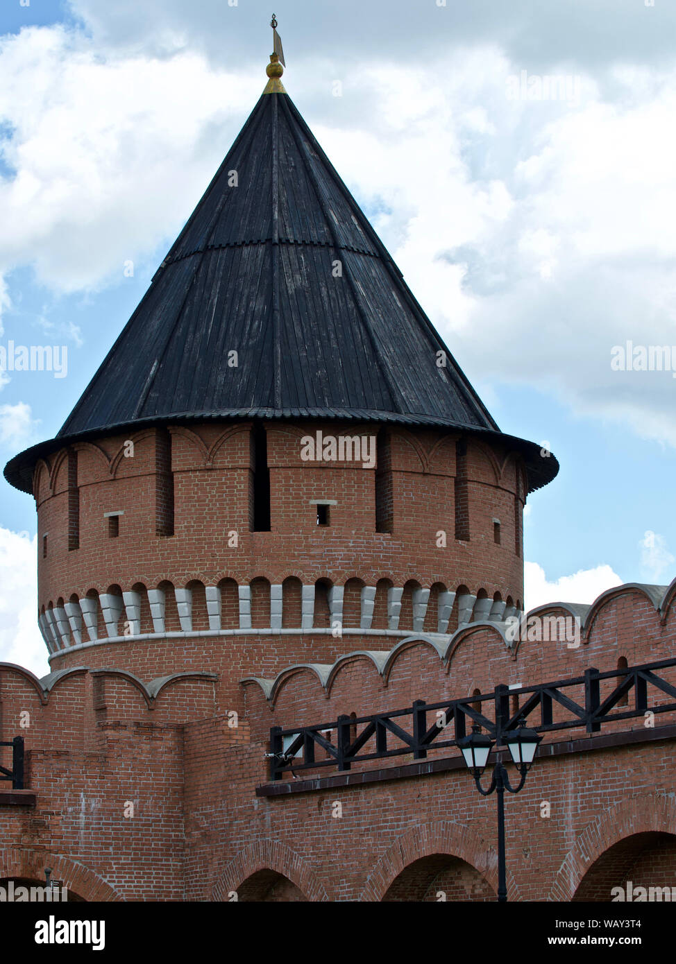 Ancient architectural complex Fortress Tula Kremlin, Russia Stock Photo ...