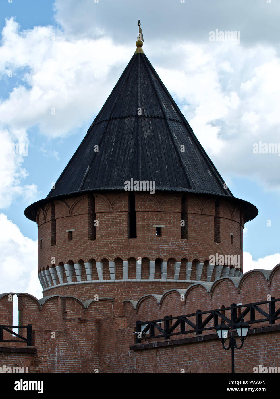 Ancient architectural complex Fortress Tula Kremlin, Russia Stock Photo ...