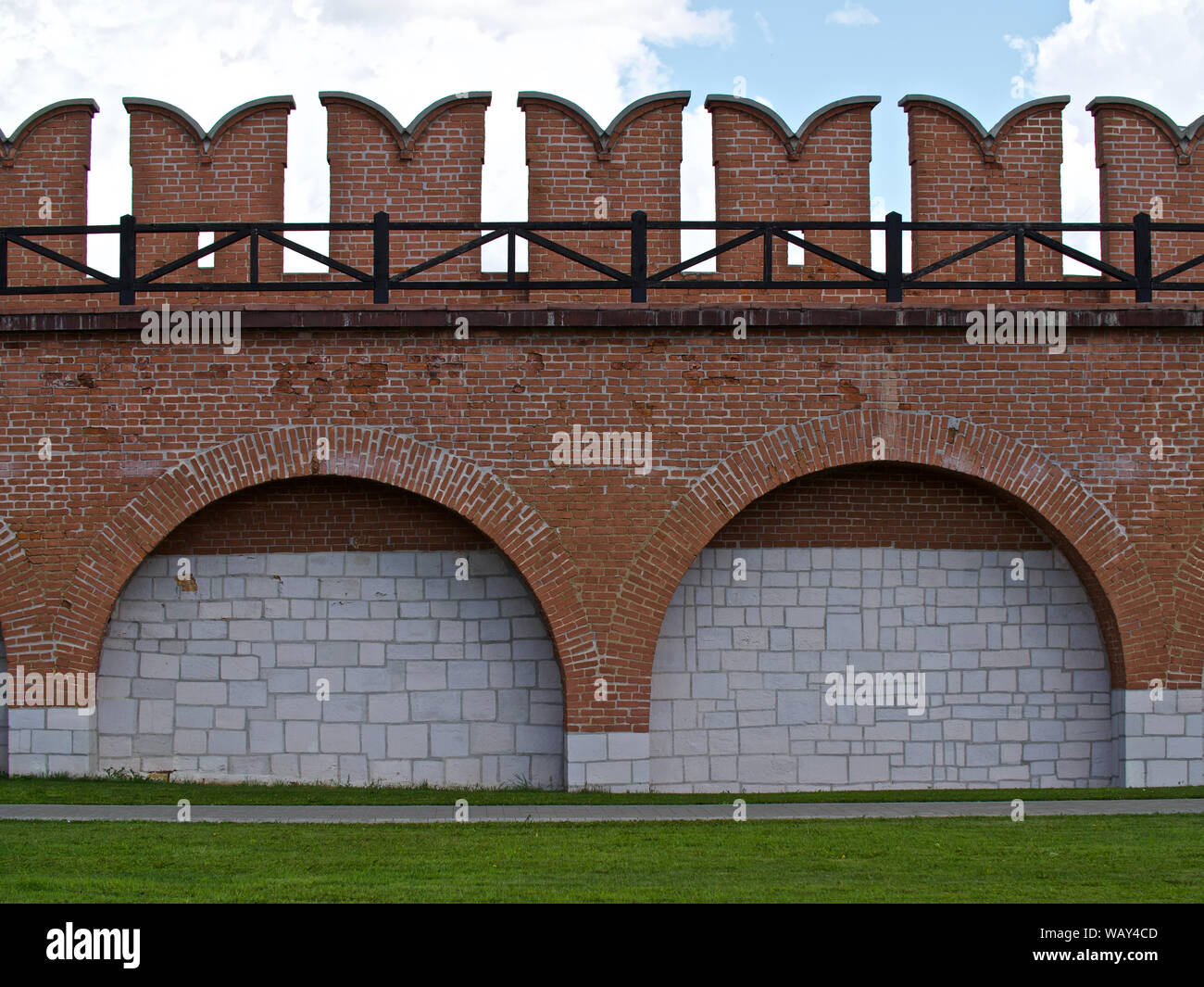 Ancient architectural complex Fortress Tula Kremlin, Russia Stock Photo ...